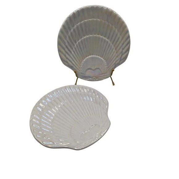 Subtil | Dining | Set Of 2 Vtg Subtil Scallop Shaped Shell Plate Made ...